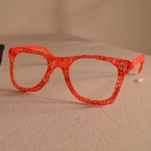2020 Glasses Stencil - 3D Pen Creation Library