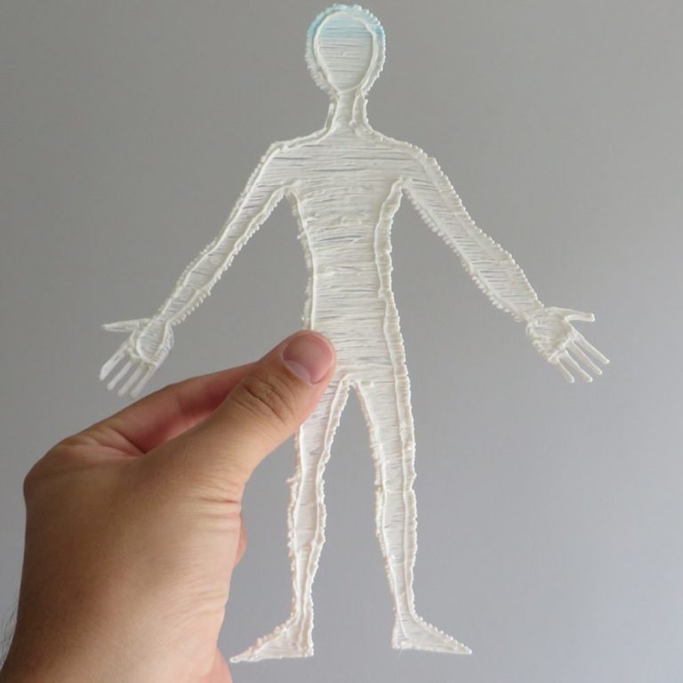 Action Figure 3D Pen Stencil - 3Doodler