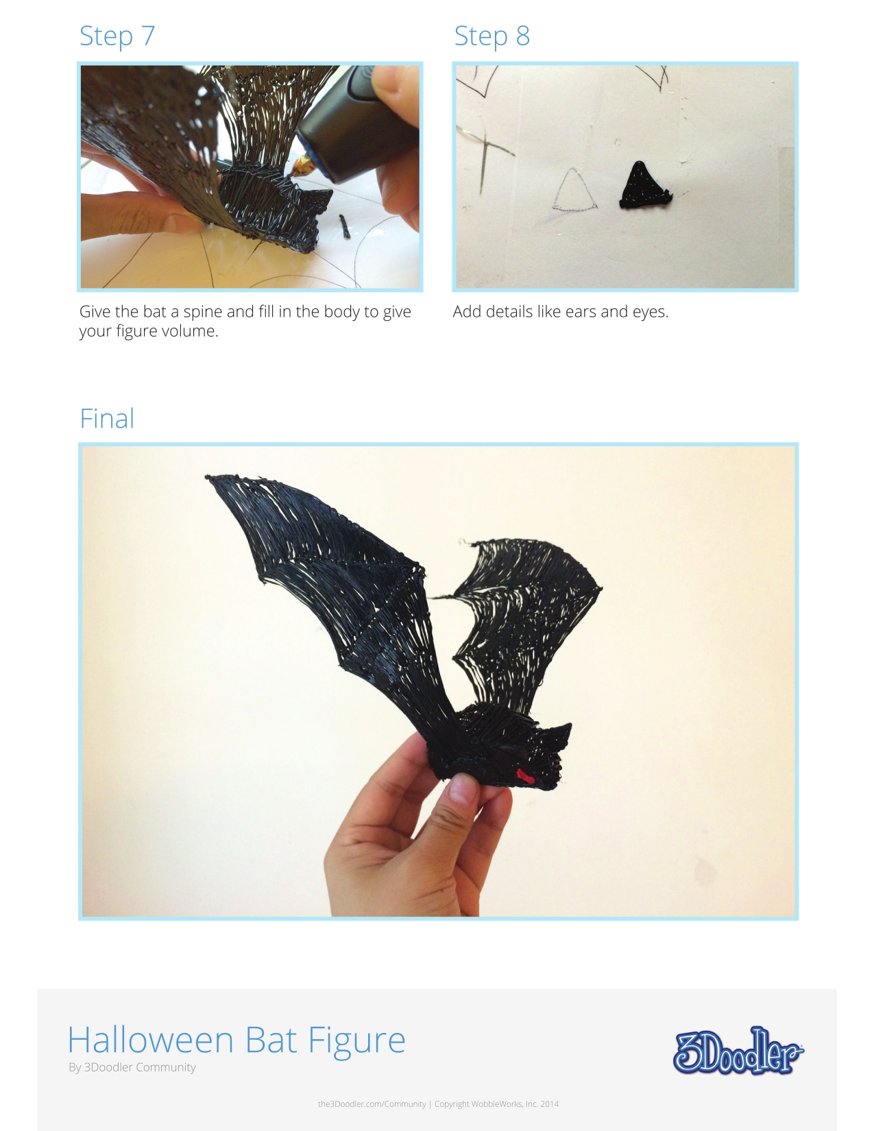 Bat - 3D Pen Creation Library